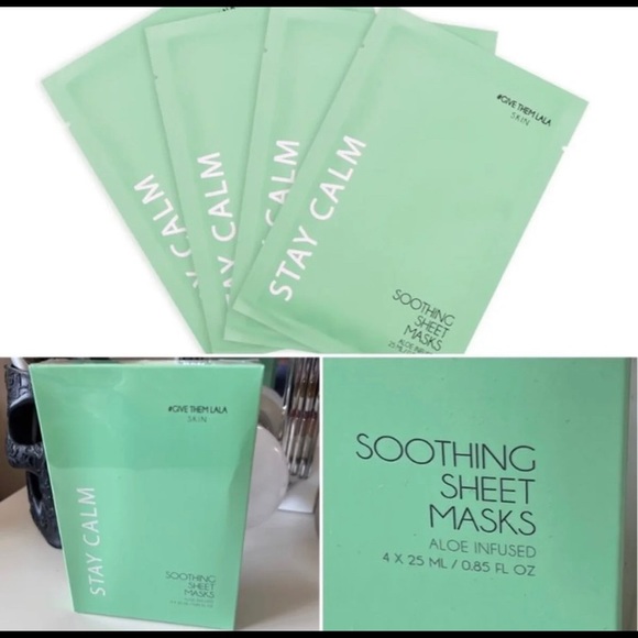 Hanskin | Skincare | Nwthanskin Stay Calm Soothing Sheet Masks | Poshmark